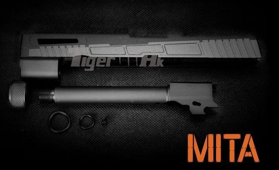 Mita X Five Style Slide Set For Sig Sauer M17 Gbb Pistol Airsoft